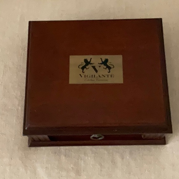 Vigilante | Other | Vigilante Wooden Cigar Box Empty | Poshmark
